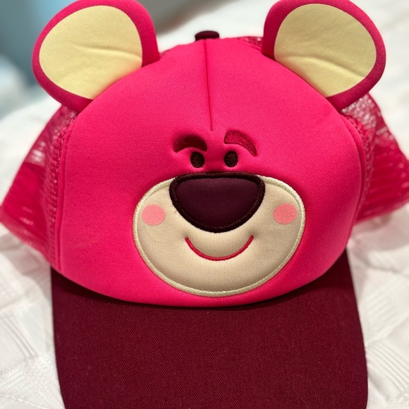 Disney | Accessories | Disney Pixar Toy Story Lotso Trucker Hat | Poshmark
